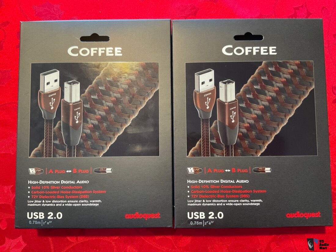 Audioquest Coffee USB A-B .75M Photo #3623357 - US Audio Mart