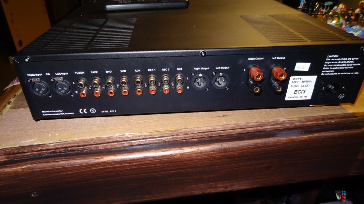 Fantastic Electrocompaniet ECI-3 Integrated amplifier from Norway Photo ...