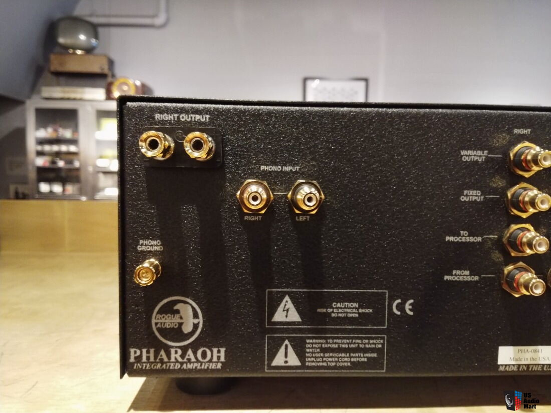 Rogue Audio Pharaoh Hybrid Integrated Amplifier - W/Box, Manual ...