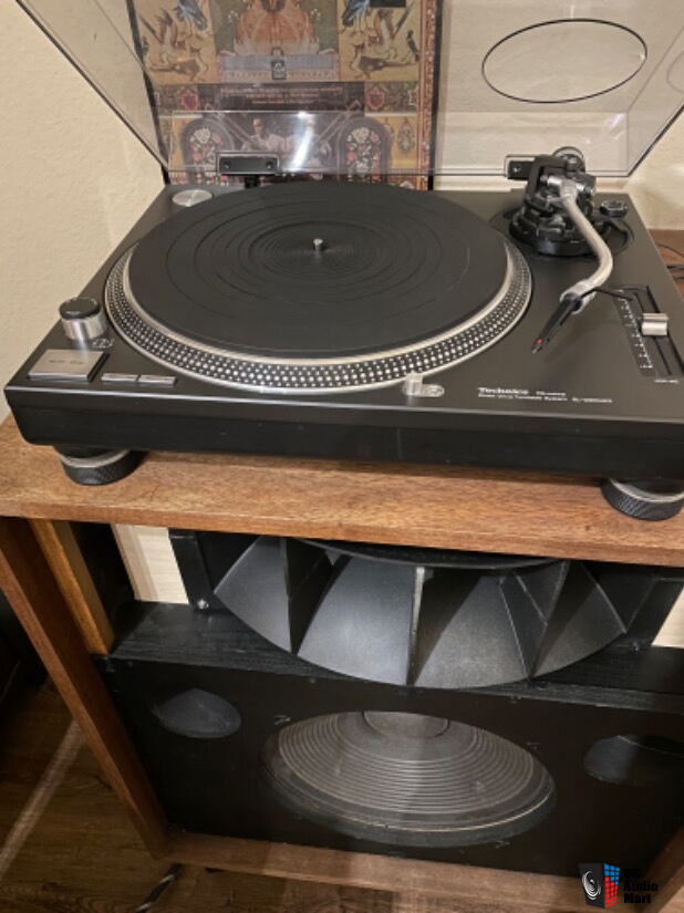 Technics SL-1200mk2 Black w/ KABUSA mods, headshells, carts! Photo ...