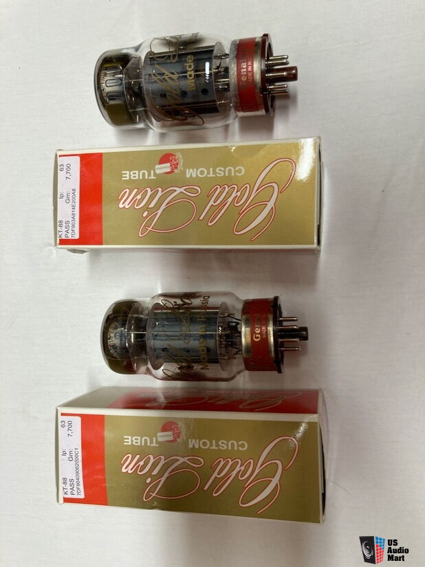 Gold Lion KT88 Matched Pair For Sale - US Audio Mart