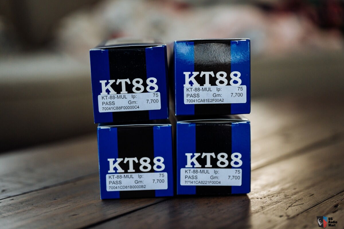 Mullard KT88 Power Tubes - Matched Pair Photo #3635859 - UK Audio Mart