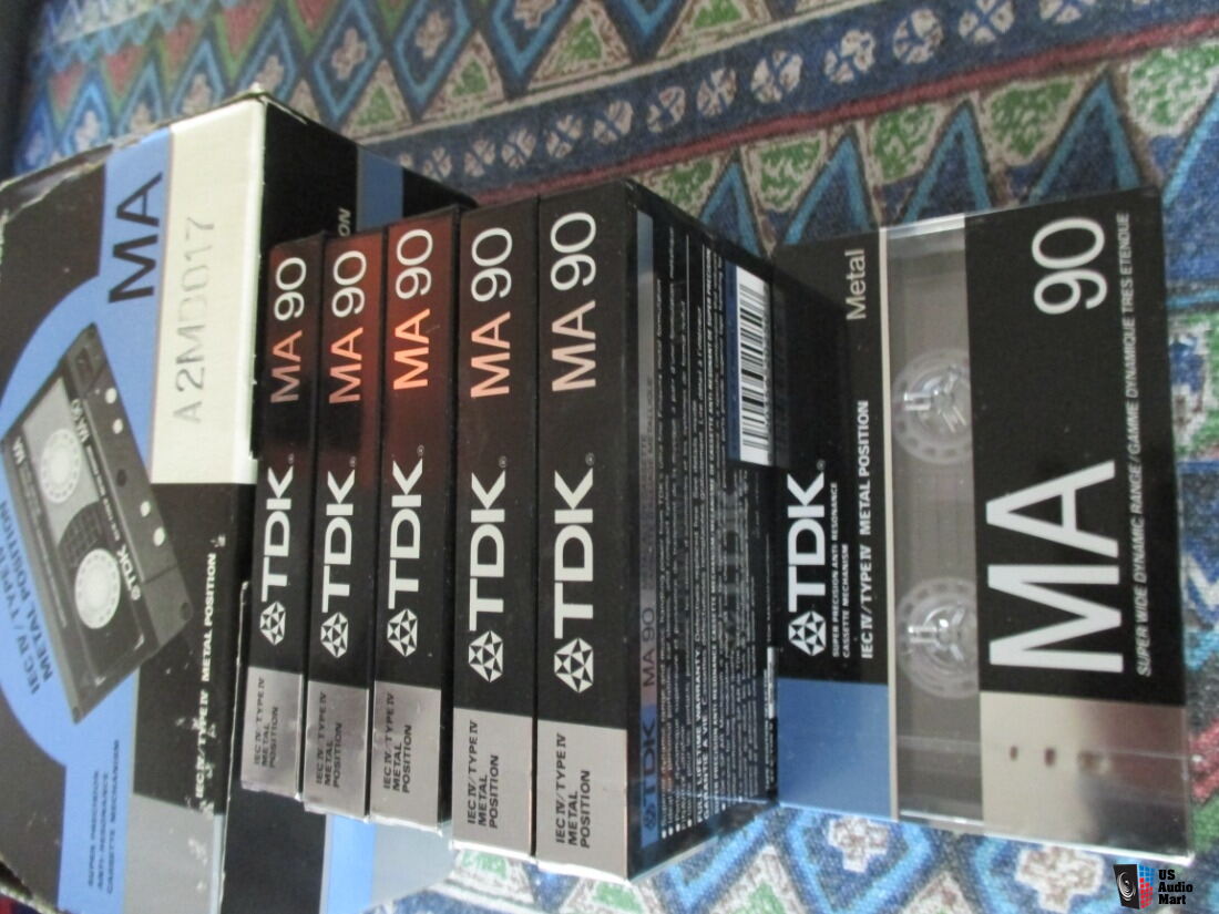 LOT of 6 TDK MA-90 SEALED ship included! For Sale - US Audio Mart