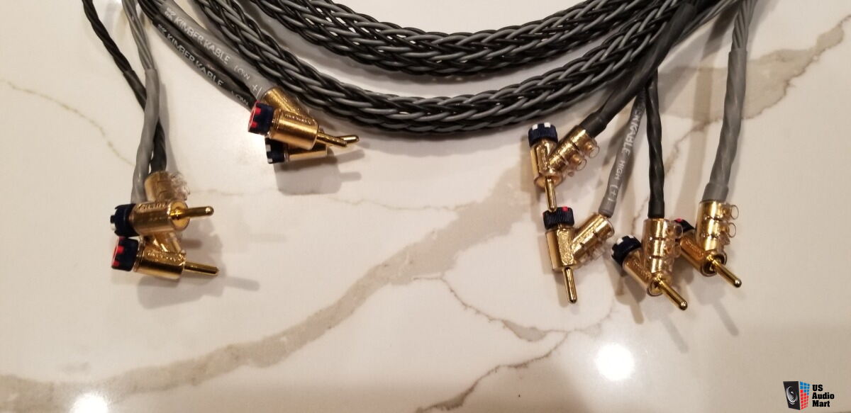 SOLD Rare Custom Kimber Kable 12vs bi-wire both ends Photo #3640895 ...