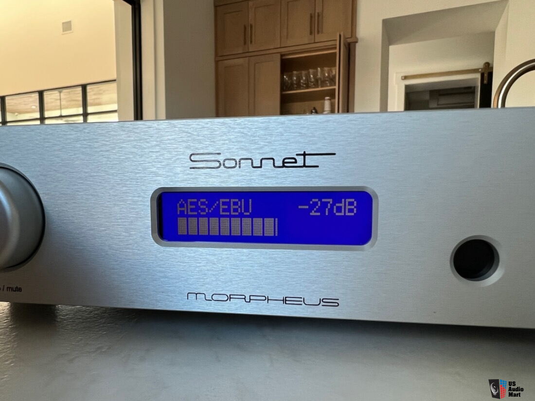 Sonnet Morpheus MKII DAC/Preamp Silver As New! REDUCED! Photo #3645454 ...