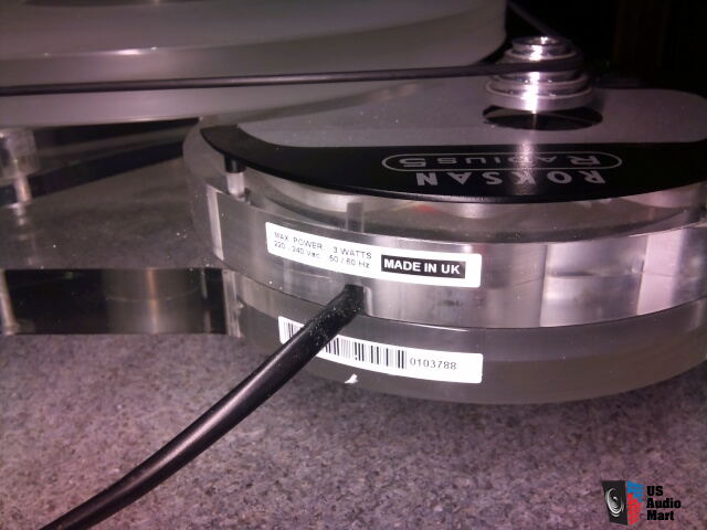 Roksan Radius 5 2-Speed Turntable w/Cartridge and NIMA Tonearm $1900 ...