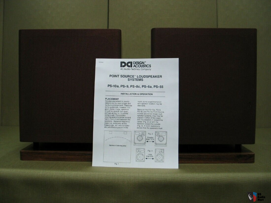 Design Acoustics PS-10A 3-Way Loudspeaker System Photo #3649513 - US ...