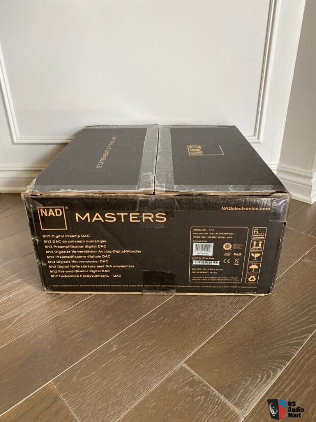 NAD M12 Masters Series Direct Digital stereo preamp/DAC Photo #3650751 ...