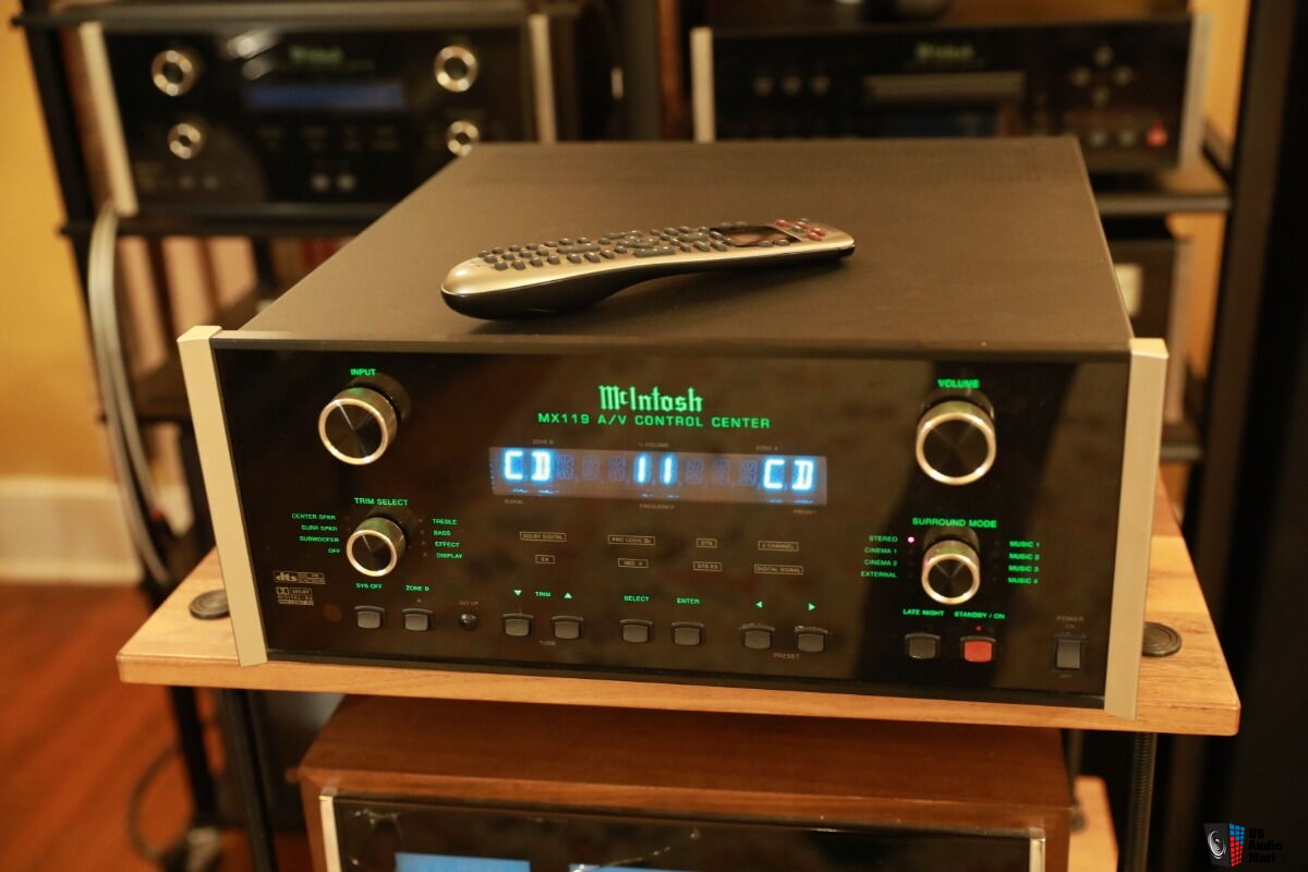 McIntosh MX119 AV Control Center Preamplifier Made in USA w Logitech ...