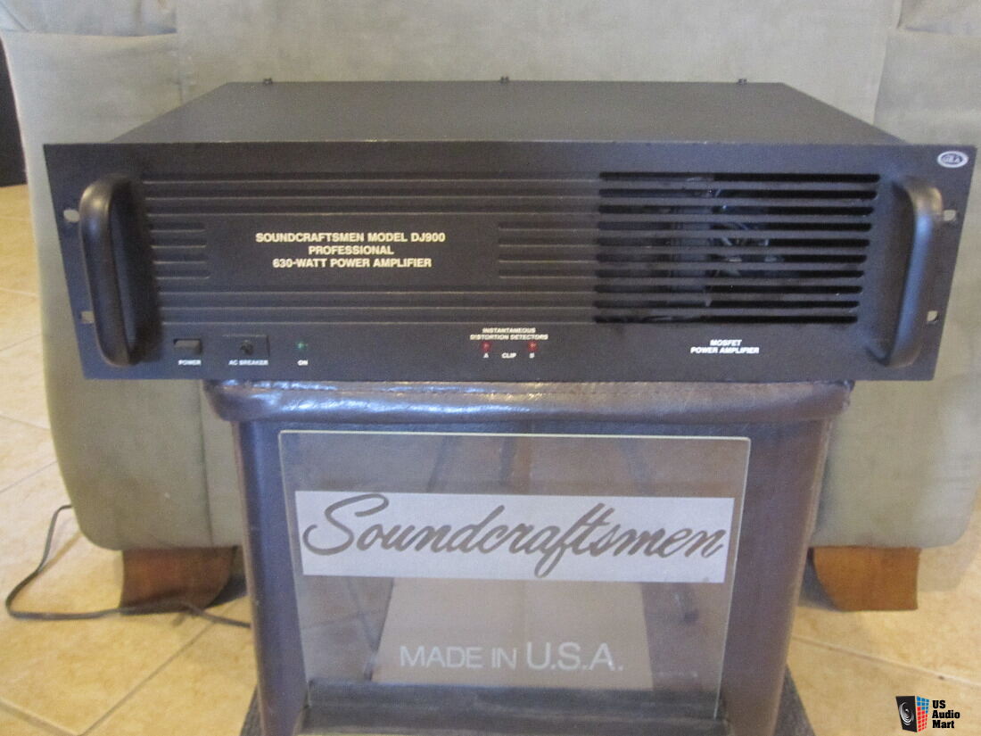 Soundcraftsmen DJ900 power amplifier (refurbished) Photo #3655910 - US ...