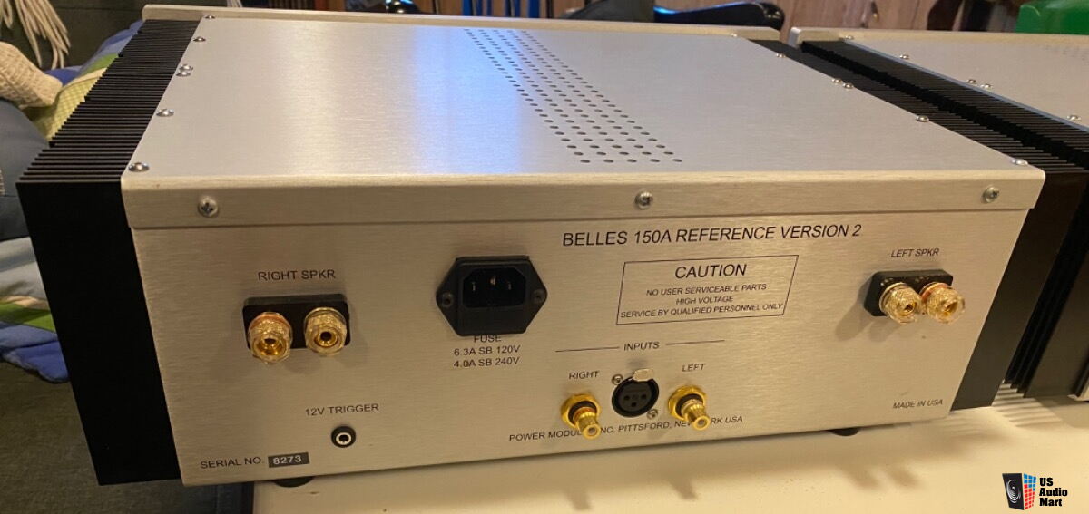 Belles 150A Reference Version 2 pair of amps Photo #3656019 - US Audio Mart