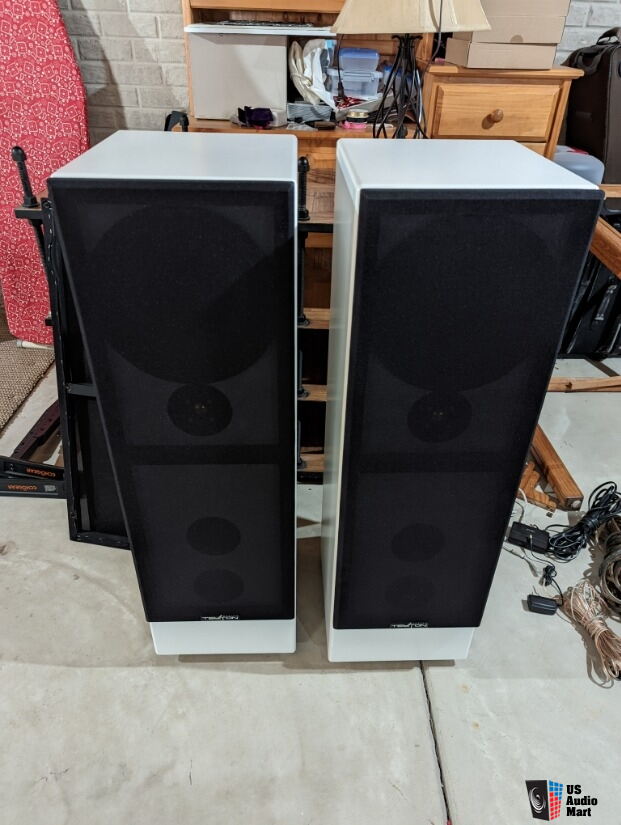 Tekton Lore Tower Speakers - White Photo #3659536 - UK Audio Mart