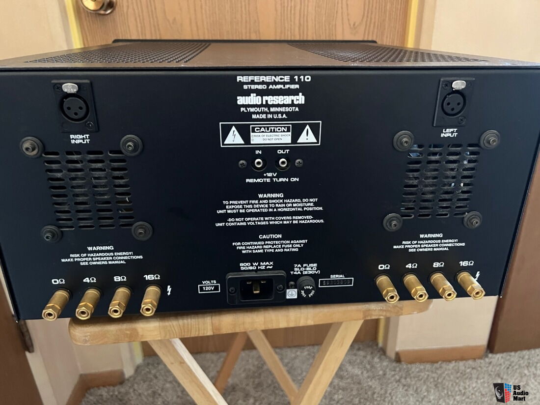 Audio Research amps pr of REF 110's single REF 250SE Mono Photo ...
