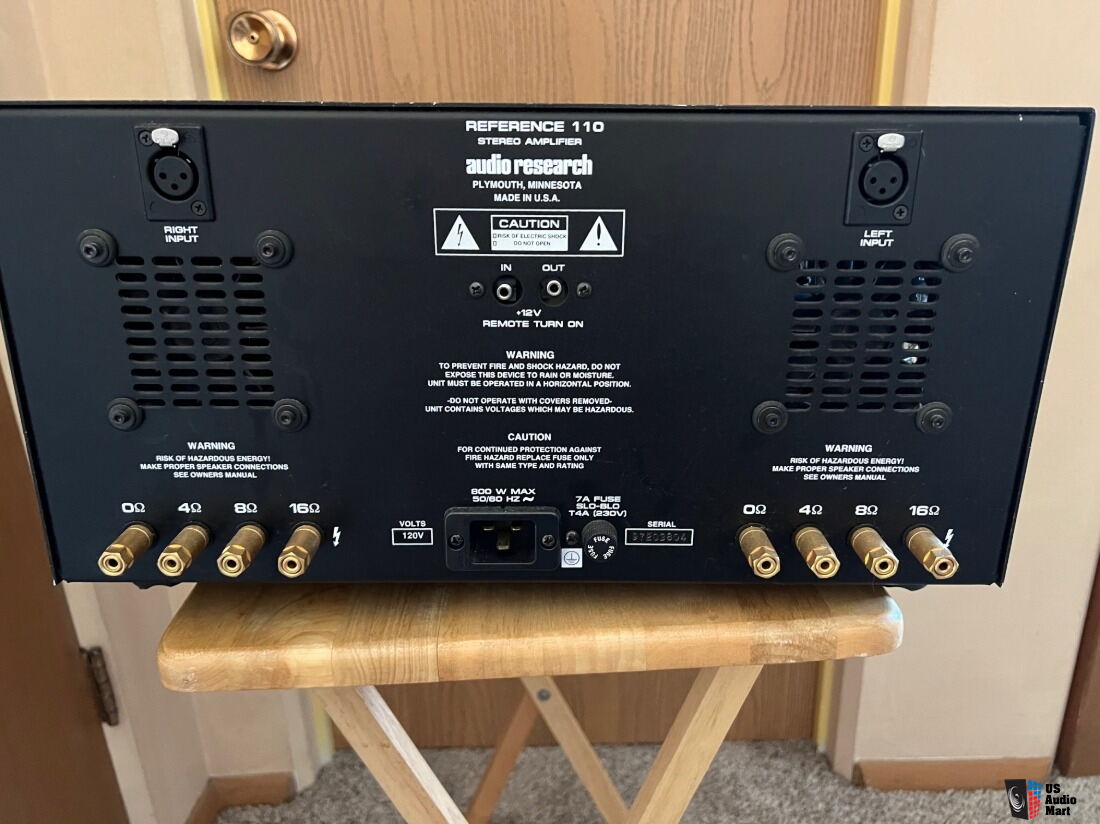 Audio Research amps pr of REF 110's single REF 250SE Mono Photo ...
