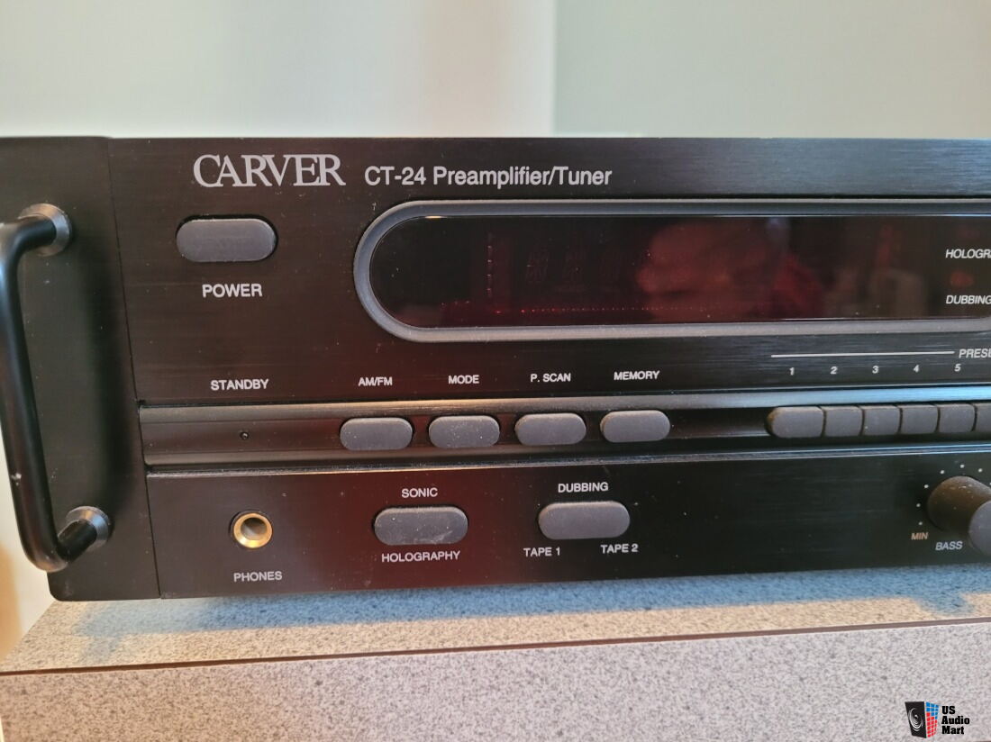 Carver CT-24 Preamp Tuner Photo #3663506 - US Audio Mart