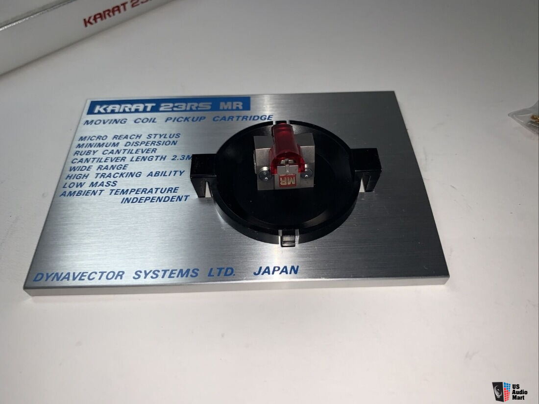 Dynavector Karat 23RS-MR - ruby cantilever, micro ridge stylus, low ...