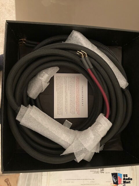 Transparent PLUS cables Gen 5 20 ft pair Photo #3664813 - UK Audio Mart