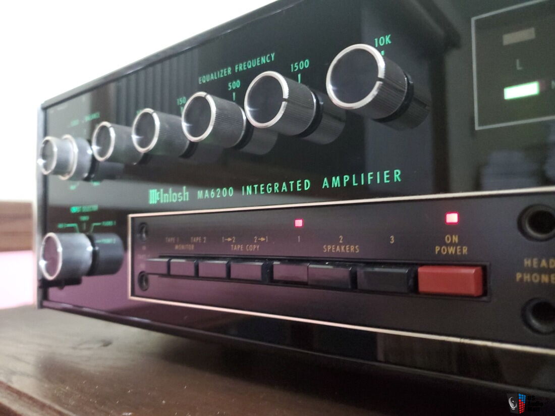 McIntosh MA6200 Stereo Integrated Amplifier Operational Photo #3665924 ...