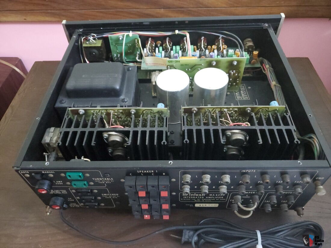 McIntosh MA6200 Stereo Integrated Amplifier Operational Photo #3665921 ...