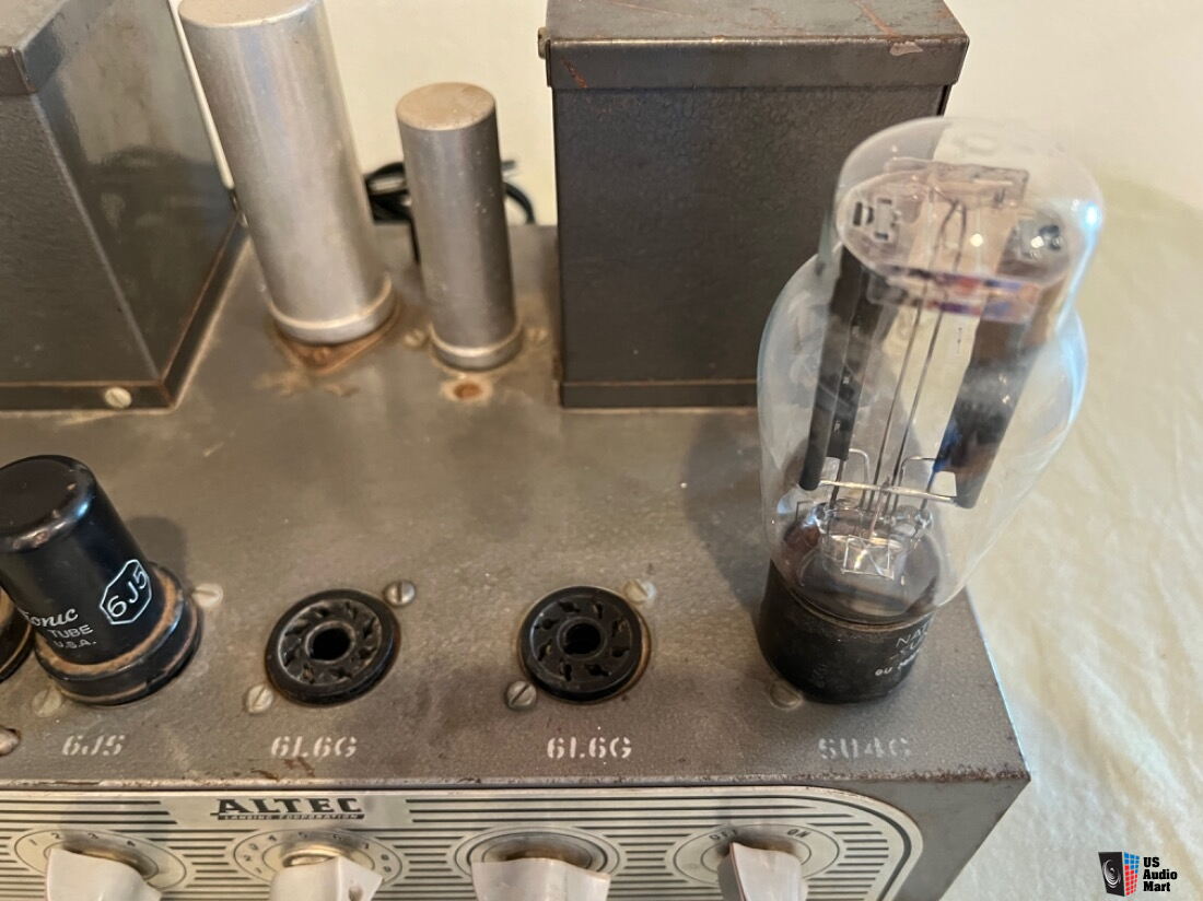 Altec A-323B Rare tube amplifier, been serviced and working condition ...