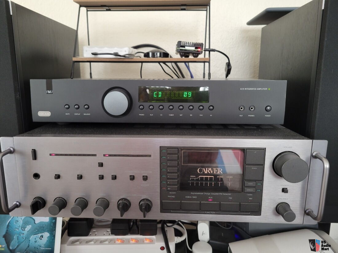 Carver integrated amplifier receiver MRX 130 tube like sound Photo ...