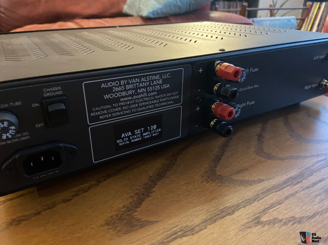 Van Alstine (AVA) SET120 Power Amplifier - Like New Photo #3668670 - UK ...
