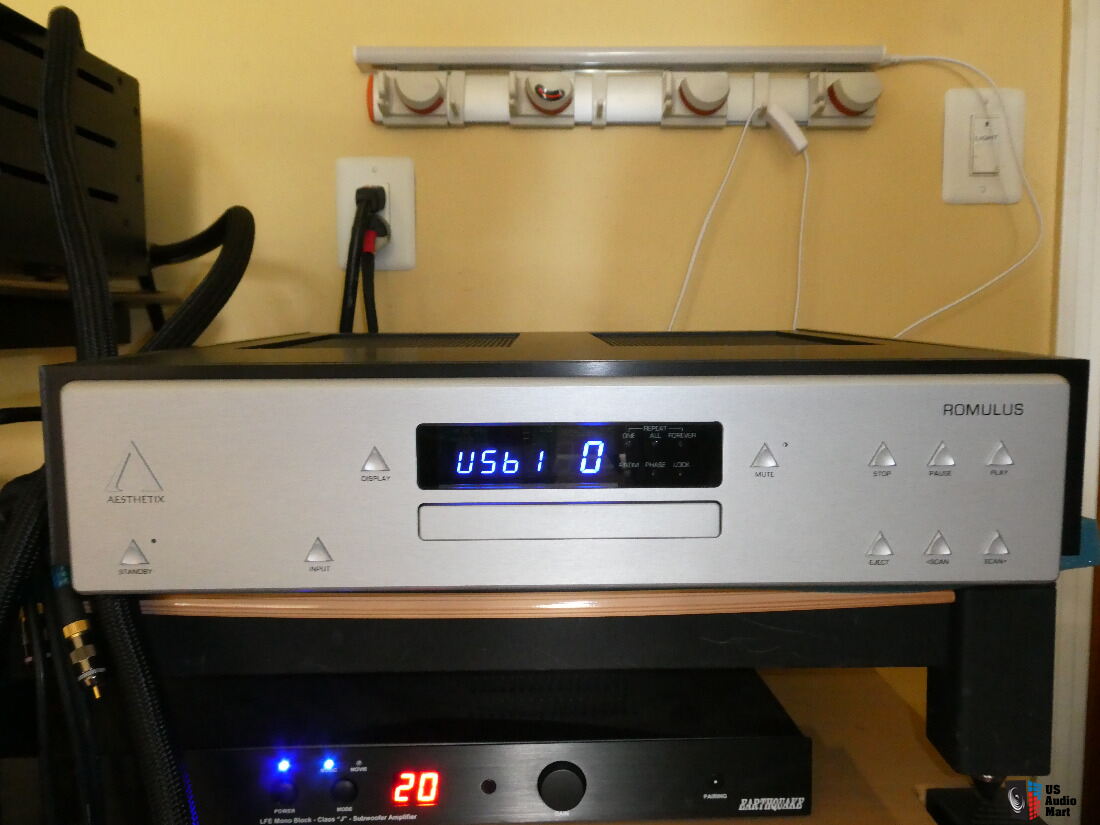 Aesthetix Romulus Tube DAC and Transport, Eclipse Upgrade Photo ...