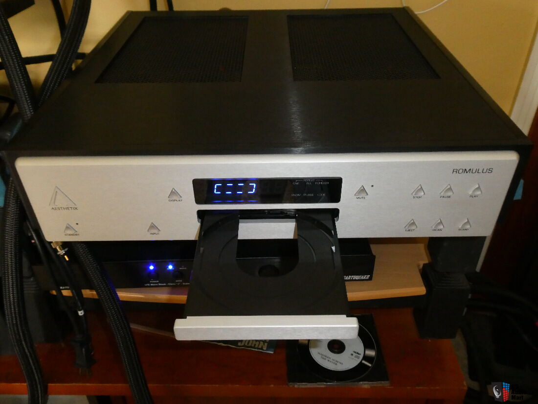Aesthetix Romulus Tube DAC and Transport, Eclipse Upgrade Photo ...