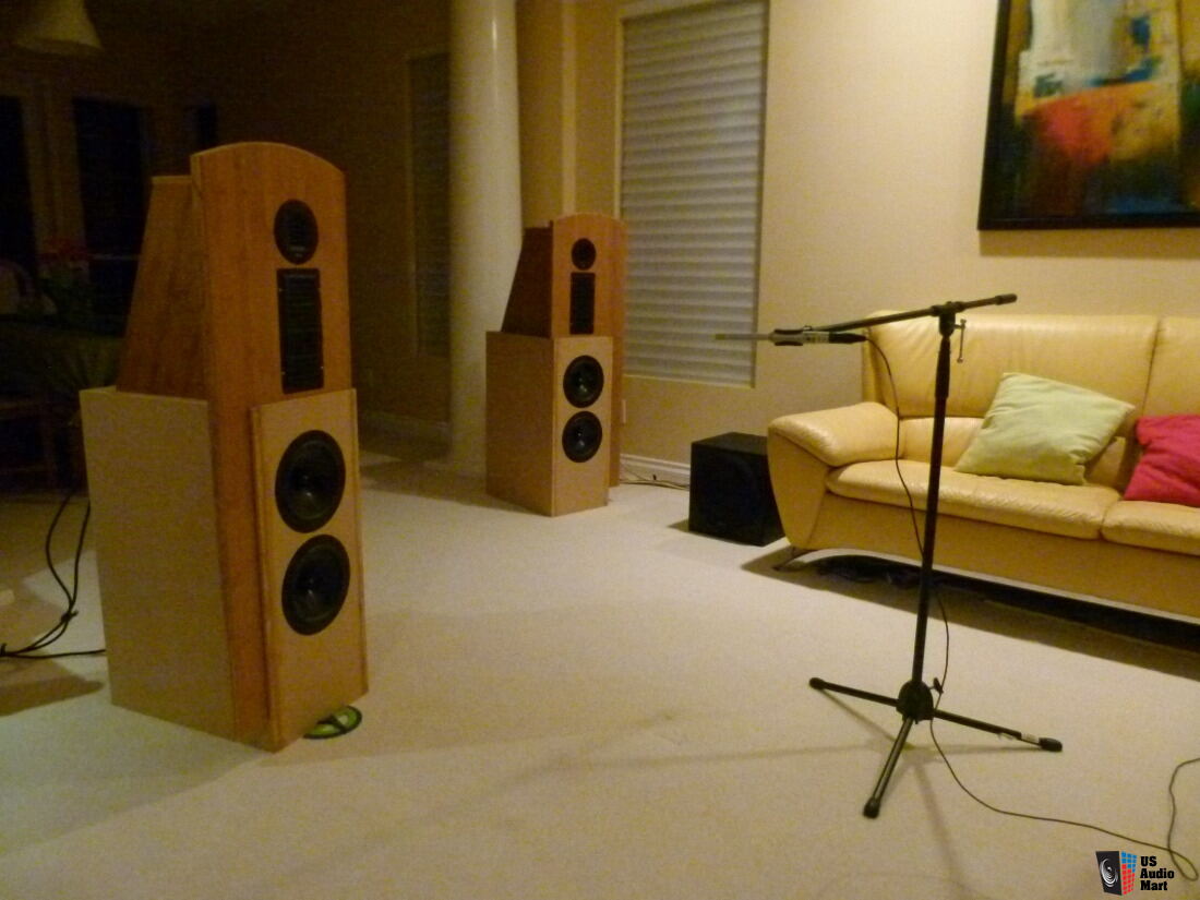Custom 3-way Planar Magnetic Speakers Photo #3670108 - US Audio Mart