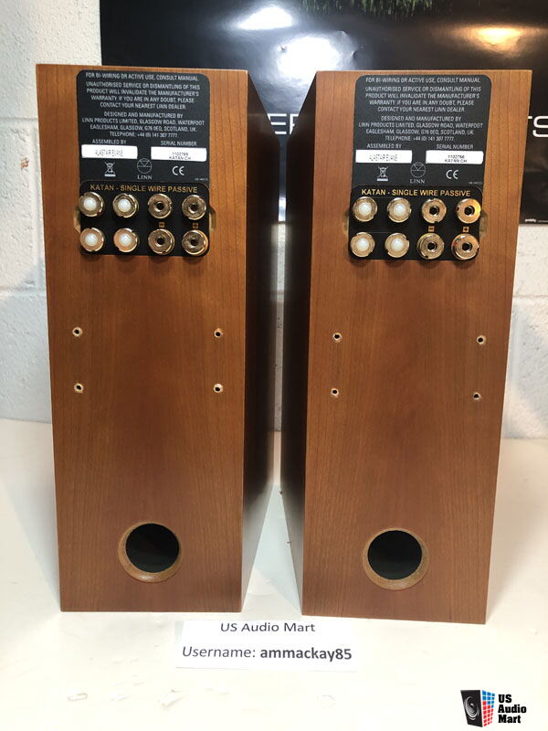 Linn Katan Loudspeakers (Pair) - Cherry Finish Photo #3670343 - US ...