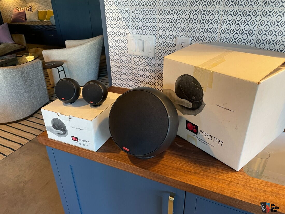 Anthony Gallo Nucleus Micro Satellite and Micro Subwoofer Photo ...