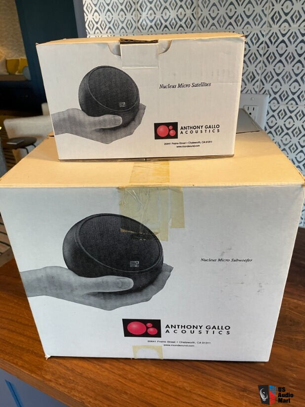 Anthony Gallo Nucleus Micro Satellite and Micro Subwoofer Photo ...
