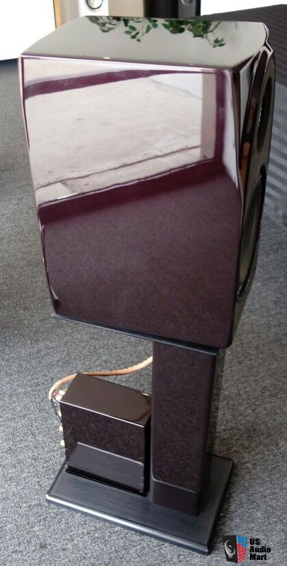 Wilson Audio Duette Series 1 Loudspeakers with stands - Merlot finish ...