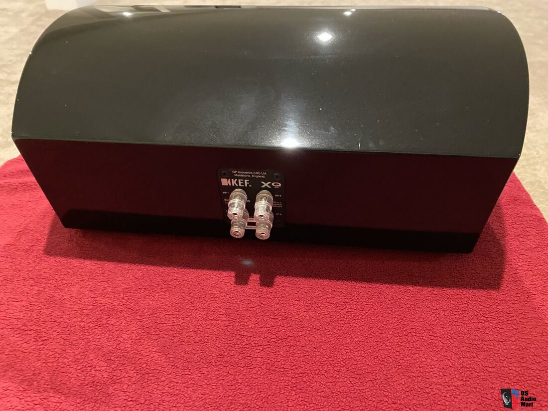 Kef XQ50 Center Speaker in Gloss Black with no PayPal fee Photo ...