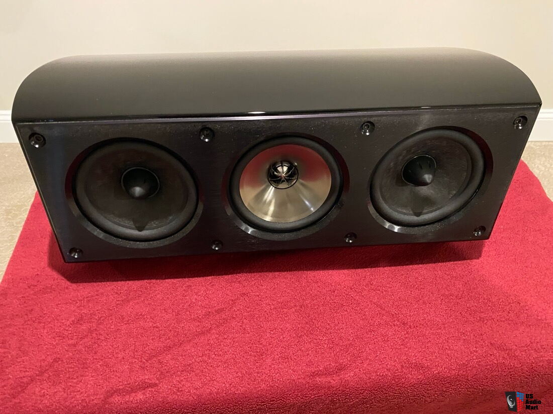 Kef XQ50 Center Speaker in Gloss Black with no PayPal fee Photo ...