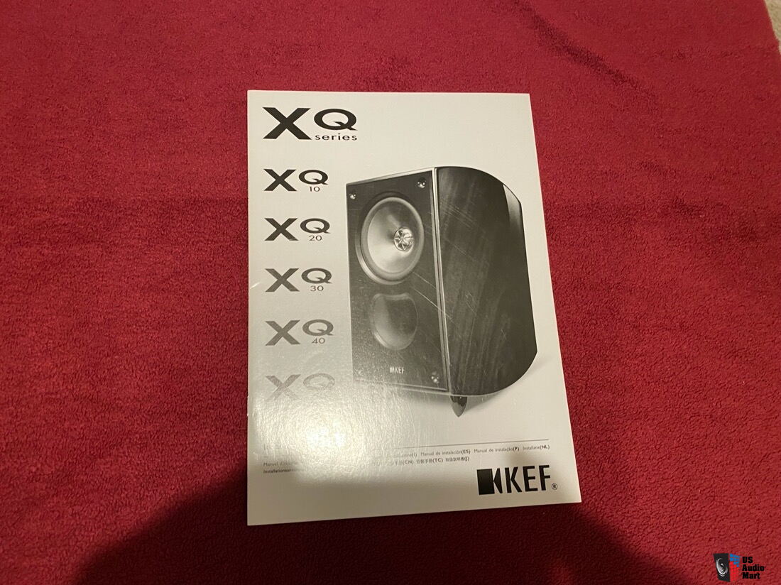 Kef XQ50 Center Speaker in Gloss Black with no PayPal fee Photo ...