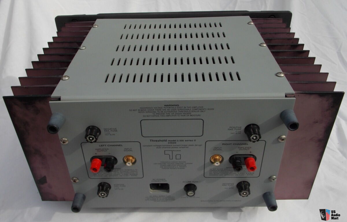 Threshold S/300 Series II Stasis Solid State Power Amplifier Photo ...