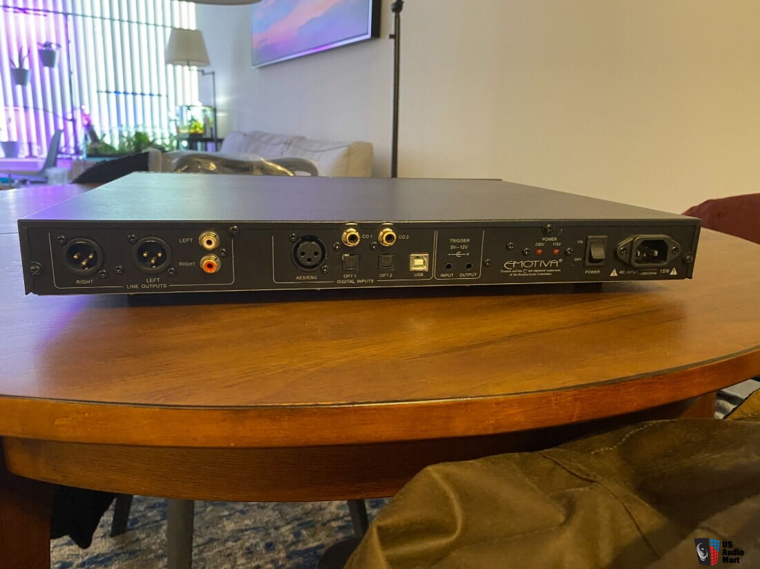 Emotiva XDA-2 DAC/Digital Preamp w/ Remote and Original Packaging Photo ...