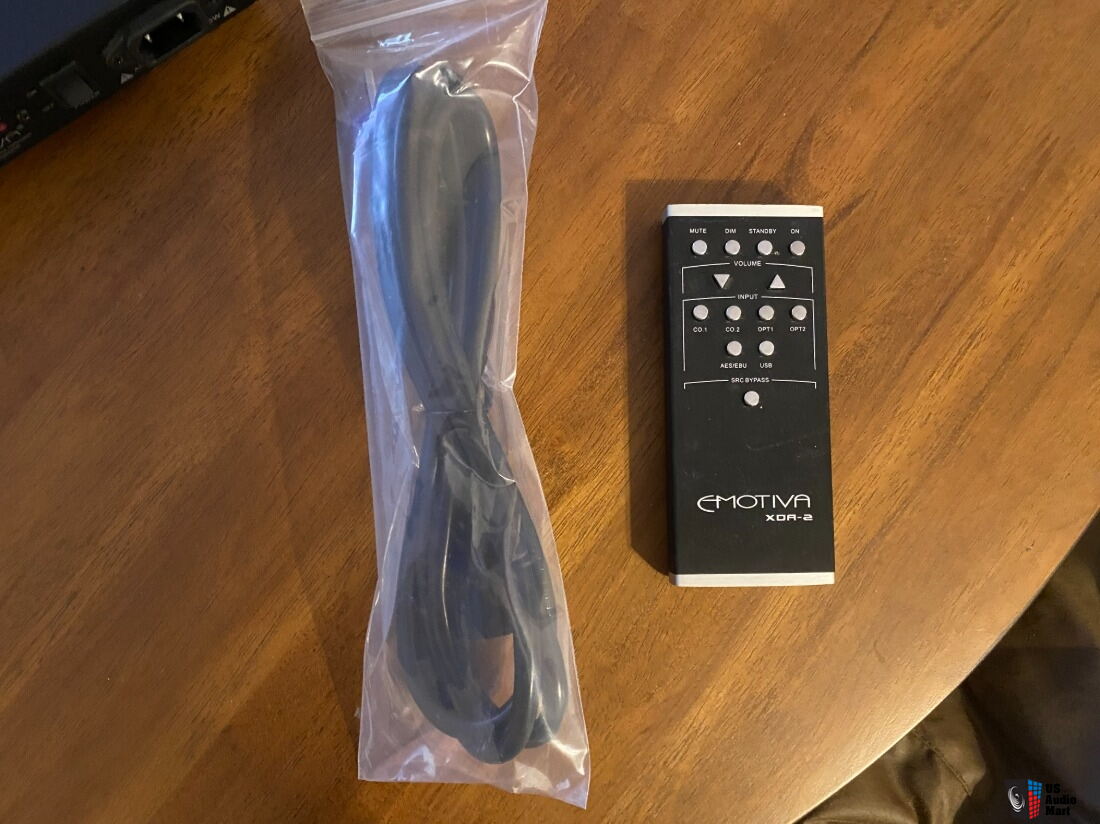Emotiva XDA-2 DAC/Digital Preamp w/ Remote and Original Packaging Photo ...