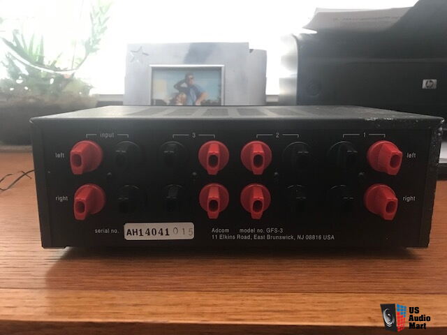 Adcom GFS 3-Speaker Selector Photo #3675328 - US Audio Mart