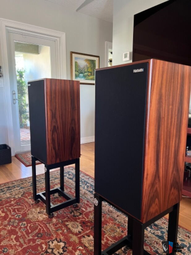 Harbeth SHL5 Plus XD, Stands, Gaia3 - **Reduced For Sale - US Audio Mart