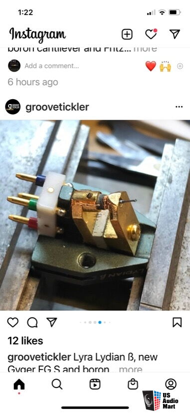 Lyra Lydian Beta MC Moving Coil Phono Cartridge Upgraded Fritz Gyger FG ...