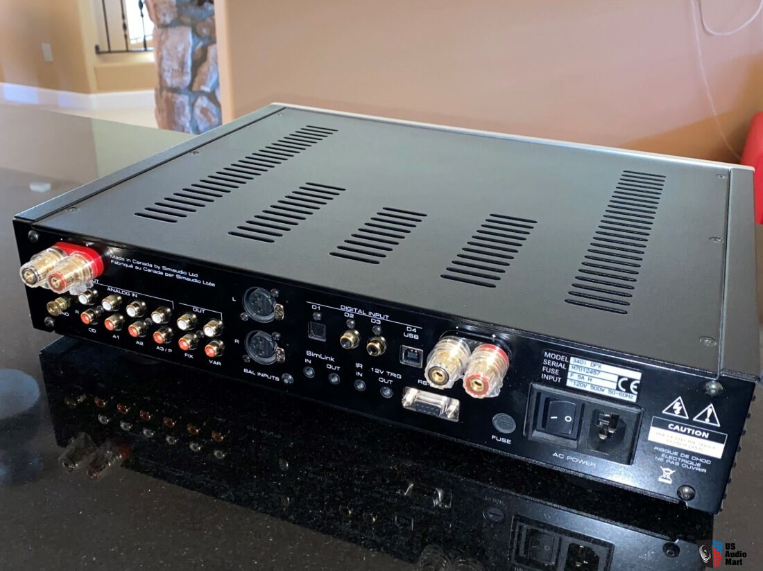 Simaudio Moon 340i w/ all options - DSD DAC, Phono Stage and Balanced ...