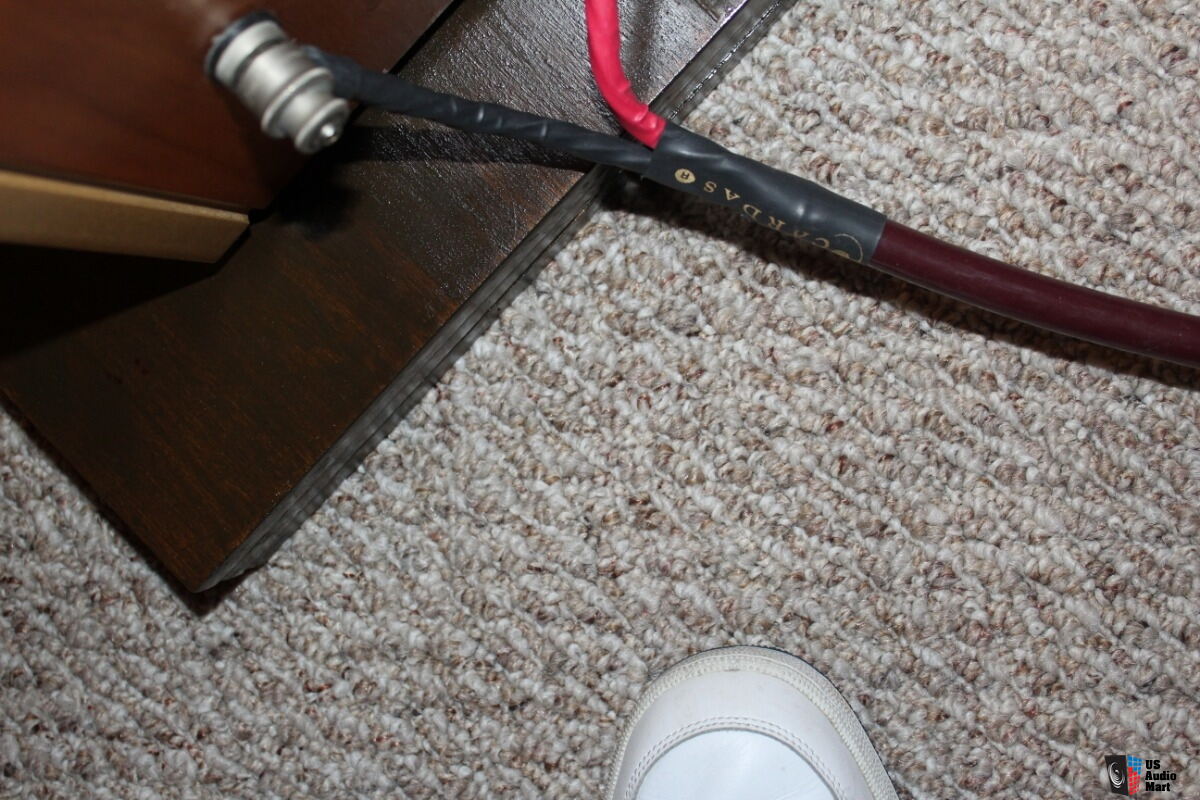 Cardas Golden Cross Speaker Cable 2.5 meters (8 ft) with spades Photo ...