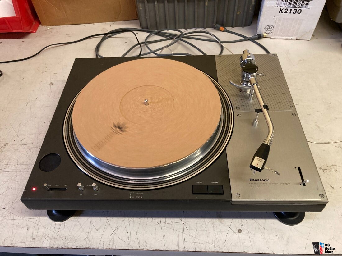 Technics By Panasonic SL-110 Turntable W/Audio Technica AT 1005 II ...