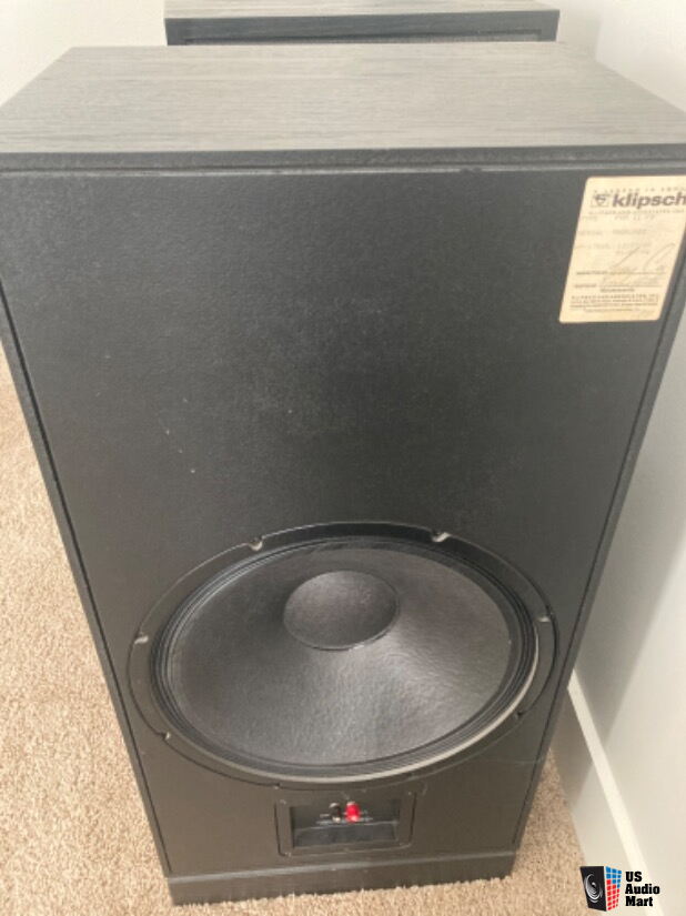 Klipsch Forte II in black with original shipping boxes Photo #3682371 ...