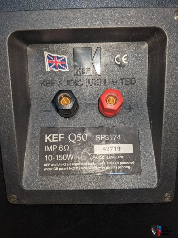 Kef Q50 Floor Standing Speakers; Uni-q; Excellent Working Pair Photo ...