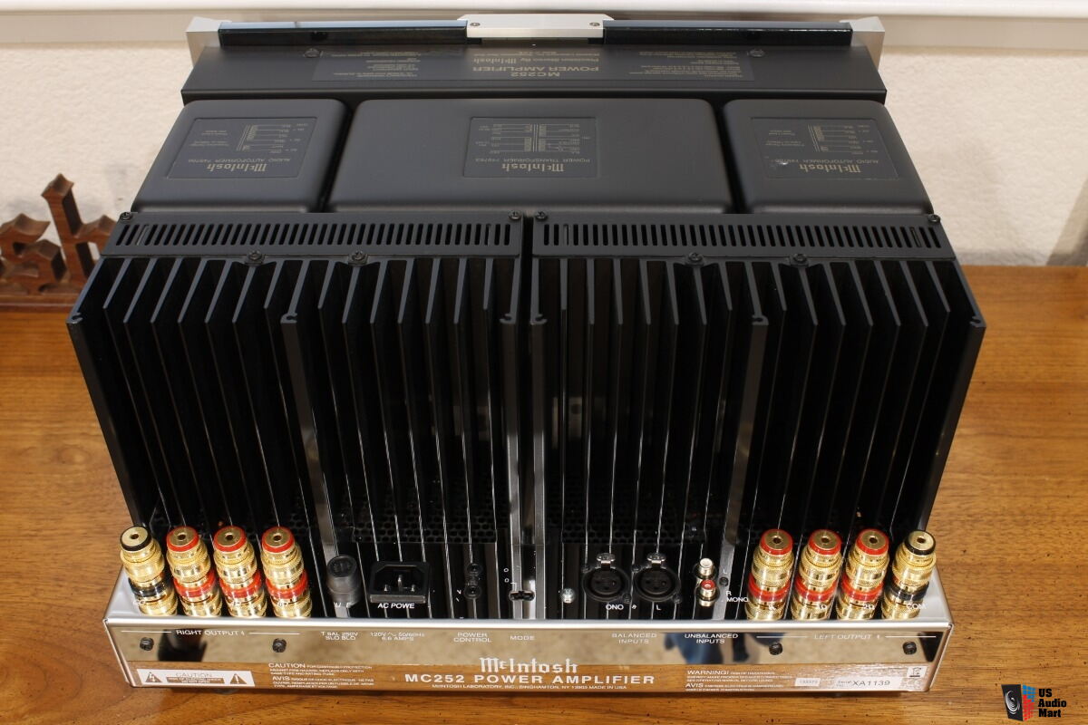 McIntosh MC 252 Amplifier Photo #3687772 - US Audio Mart