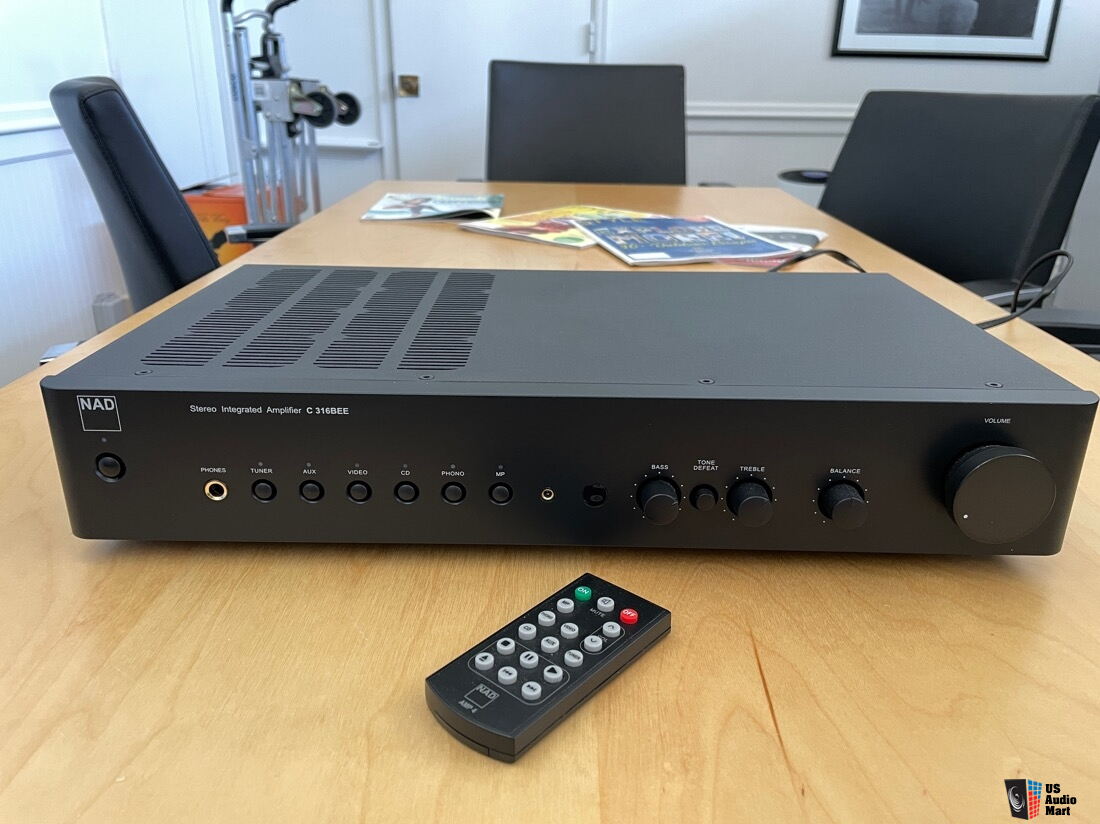 NAD 316BEE V2 Integrated Amplifier For Sale US Audio Mart