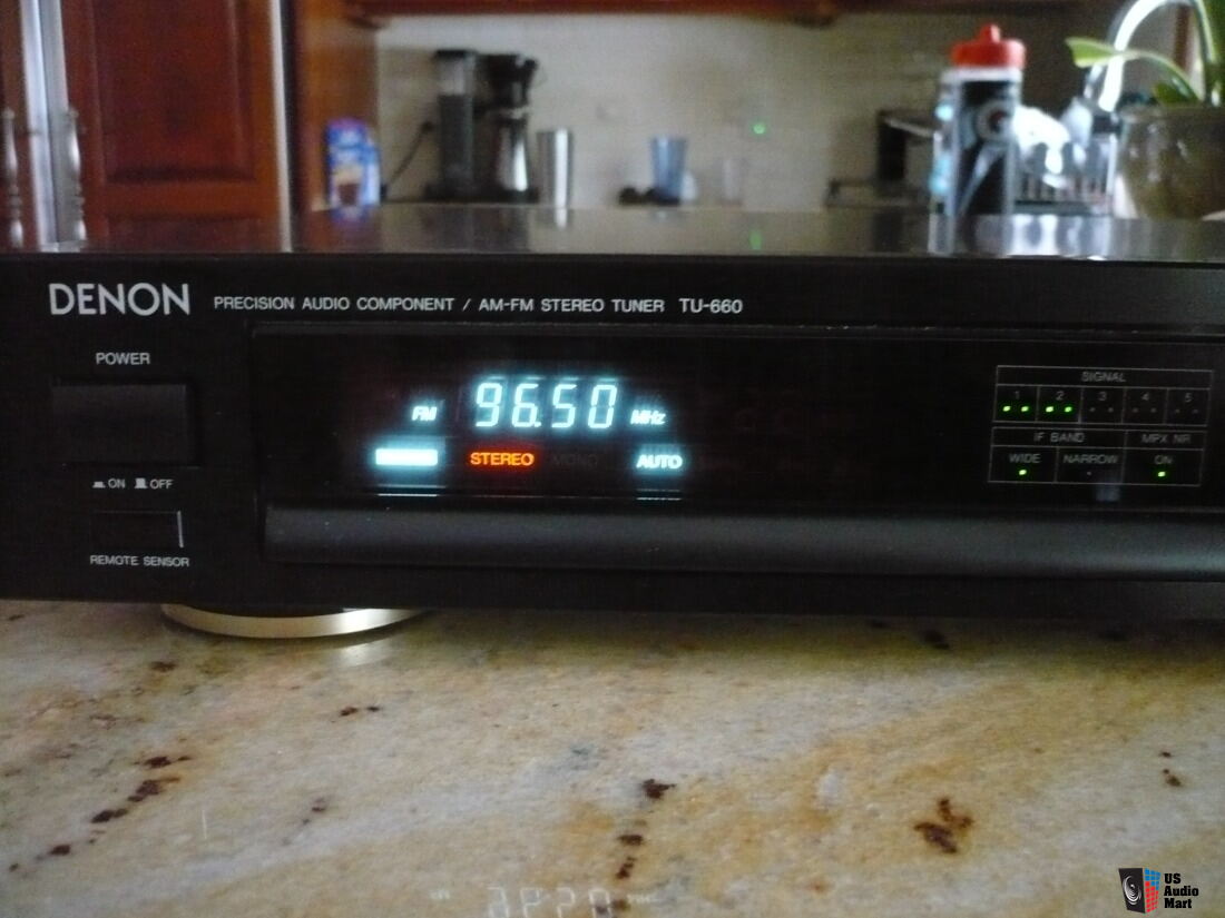 Denon TU-660 Tuner w/ Remote Photo #3691060 - UK Audio Mart